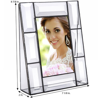 Beveled Glass Picture Frame 8x10 5x7 4x6 3x3 J Devlin – J Devlin Glass ...